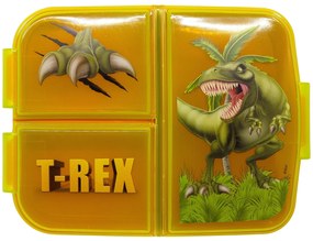 Multibox na svačinu Tyranosaurus Rex se 3 přihrádkami