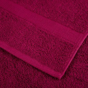 Prémiové mycí utěrky SOLUND 4 ks bordó 30x30 cm 600 g/m² 137204