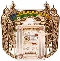 Ugears 3D dřevěná mechanická stavebnice Harry Potter - Quidditch Pinba