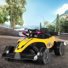 Costway Toddler Electric Car 12 V Dětské auto Batole elektrické závodní auto