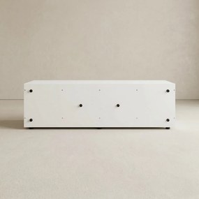 Botník s sedákem KADO, 104 x 50 x 30 cm, bílá