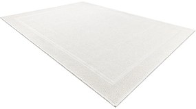 Dywany Łuszczów Kusový koberec Timo 5979 White – na ven i na doma - 80x250 cm