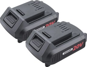 Vrtací šroubovák aku s příklepem SHARE20V, BRUSHLESS, 2Ah (2×), EXTOL PREMIUM 8891806