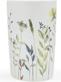 Porcelánový hrnek Oranžová louka, 300 ml – motiv planých máků v teplých tónech, matný povrch