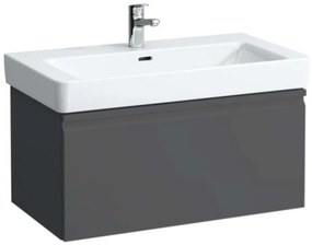 Laufen Pro S - Umyvadlová skříňka, 101x45x39 cm, 1 zásuvka, grafit mat H4835520964801