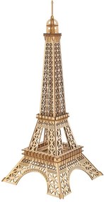 Woodcraft Dřevěné 3D puzzle Eiffelova věž střední