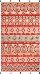 Plážový ručník Boho Portugalský rychleschnoucí velurový 100x180 velký XXL