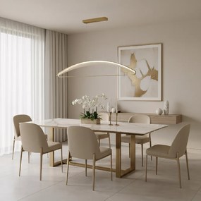 Toolight Rea, Stropní svítidlo G124-CP GOLD, OSW-02616