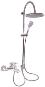 RAV Slezák Colorado - Sprchový set s vanovou baterií, průměr 23 cm, chrom CO254.5/3