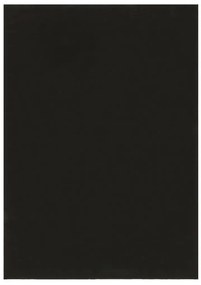 B-line, Kusový koberec COLOR UNI Black, 80x150, černá, ložnice