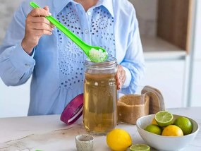 Kefirko Kefir fermenter nádoba na výrobu kefíru modrá 1,4 l