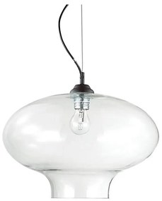 Ideal Lux - Lustr na lanku BISTRO 1xE27/60W/230V pr. 40 cm čirá