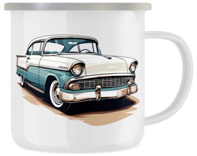 Mablo Plecháček "Retro auto" Lem: Černý 330 ml