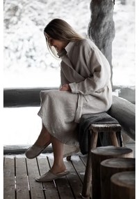 Pantofle do sauny Onni S, lněné