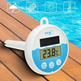 TFA 30.1068.02 - Bazénový digitální teploměr se solárním panelem