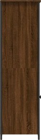 vidaXL Skříňka 62 x 36 x 121,5 cm kompozitní dřevo [834214] Barva: hnědý dub