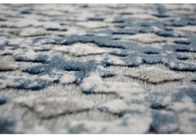 koberec AKRYL YAZZ 7006 ORIENT šedá / modrý / slonová kost velikost 240x330 cm | krásné koberce cz