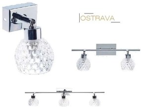 ACA DECOR Přisazené svítidlo OSTRAVA max. 28W/G9/230V/IP20