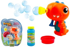 Bubble Fun Bublifuk Dinosaurus s náplní 60 ml - oranžový