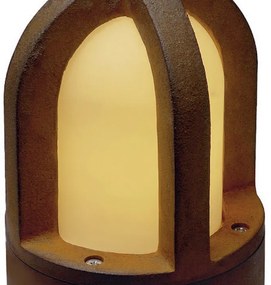 SLV 229430 Rusty Cone, venkovní svítidlo, 1x40W, patina rzi, IP54, 24cm