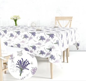 Ervi bavlněný ubrus na stůl čtvercový - Provence