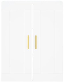 Skříň highboard bílá 69,5 x 34 x 180 cm kompozitní dřevo,  3199609