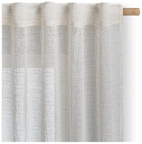 Krémová záclona 140x270 cm Drimar – Restilo