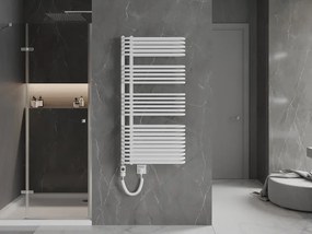 Mexen Amor, elektrické topné těleso 1200x600 mm + topná tyč 900 W, bílá, W120-1200-600-2900-20