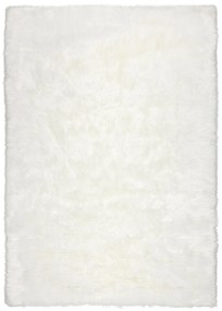 Flair Rugs, DOPRODEJ: 80x150 cm Kusový koberec Faux Fur Sheepskin Ivory, 80x150, bílá, ložnice