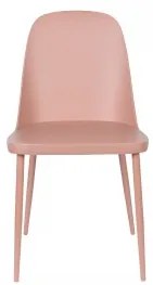 Jídelní židle PIP WLL, plast růžový White Label Living 1100428