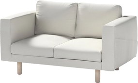 Potah na pohovku IKEA Norsborg 2-místná barva šedá látka lesklé, pletený vzor, sametová