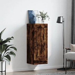 vidaXL Nástěnná skříňka 34,5 x 34 x 90 cm kompozitní dřevo [830505] Barva: Betonová šedá