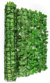 Fency Bright Leaf, plot na ochranu před pozorováním, ochrana před větrem, 300 x 100 cm, buk, světle zelený