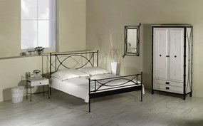 Iron Art THOLEN kovaná postel pro rozměr matrace: 180 x 200 cm