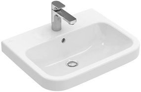 Villeroy & Boch ARCHITECTURA - Umyvadlo 650x470x180 mm, s přepadem, neleštěné, Bílá Alpin CeramicPlus 418865R1