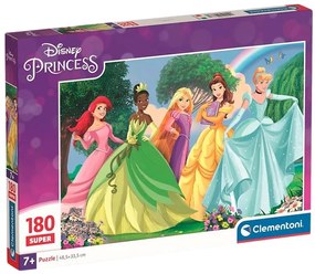Clementoni - Puzzle 180 Disney princezny