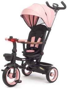 Luxusní dětská tříkolka s osvětlením Milly Mally Twinkle pink