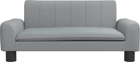 Pelíšek pro psy světle šedý 70 x 45 x 30 cm textil 171858