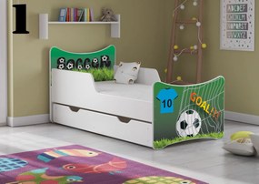 Plastiko Dětská postel Fotbal - 1 - 160x80