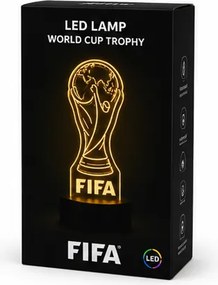 stolní LED světlo, dekorativní, noční, trofej FIFA MS 2026, 19x10x8 cm, plast, více barev, Dekorino LS20260009