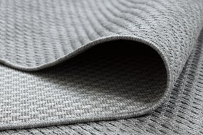 Dywany Łuszczów Kusový koberec Timo 6272 Light grey – na ven i na doma Rozměry koberců: 60x100