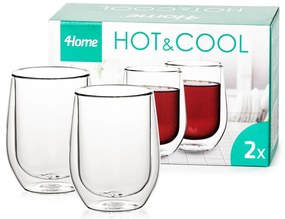4Home Termo sklenice Classic Hot&Cool, 300 ml, 2 ks