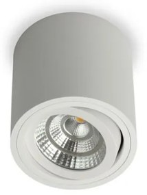 LED2 1160231 Roll, bílé stropní válečkové bodové svítidlo, 6W LED 3000K, průměr 9cm