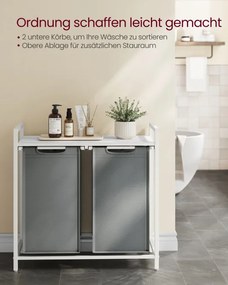 Prádelní koš s policí BLH201W11