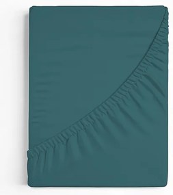 Matějovský napínací prostěradlo jersey Zelenomodré na matraci: 90/100 x 200 cm