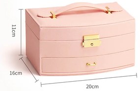 Bezdoteku Šperkovnice Pink Lady pro děti Fialová kočička včetně sponek do vlasů
