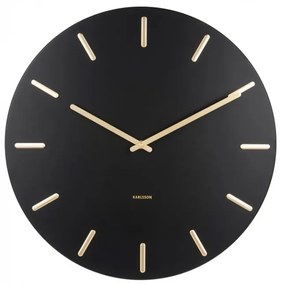 Designové nástěnné hodiny 5716BK Karlsson 45cm