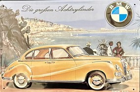 Plechová cedule BMW 502