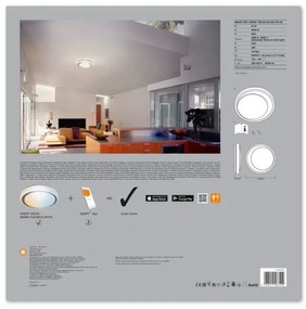 Ledvance - LED Stmívatelné stropní svítidlo SMART+ MOON LED/24W/230V Wi-Fi