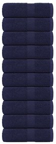 Ručníky FROGN 10 ks tmavě modré 30x30 cm 360 g/m² 136778
